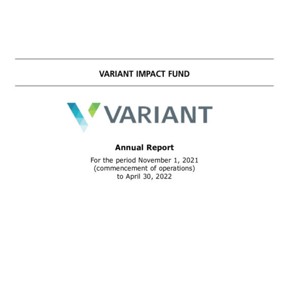 Variant Impact Fund (IMPCX) - Variant Funds