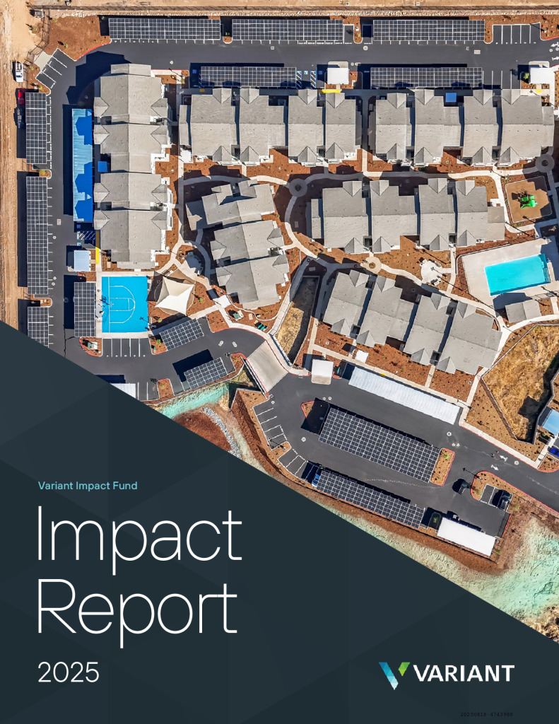 Annual Impact Report - Variant Impact Fund (IMPCX) - Variant Funds
